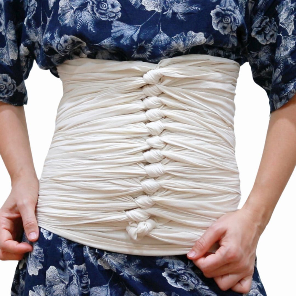 SageAbay Premium Organic Cotton Bengkung Belly Wrap | Postpartum & Dia